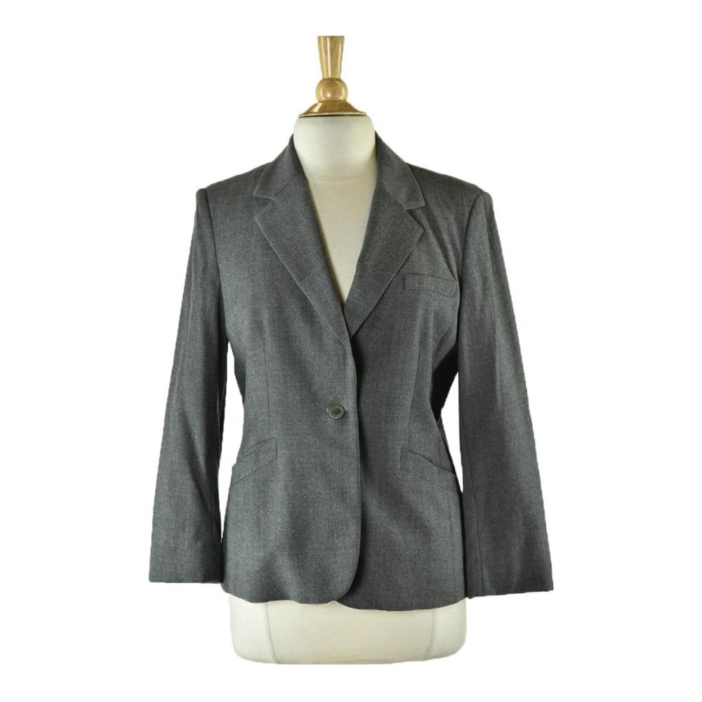 Talbots Blazers 10 Grey - Gem